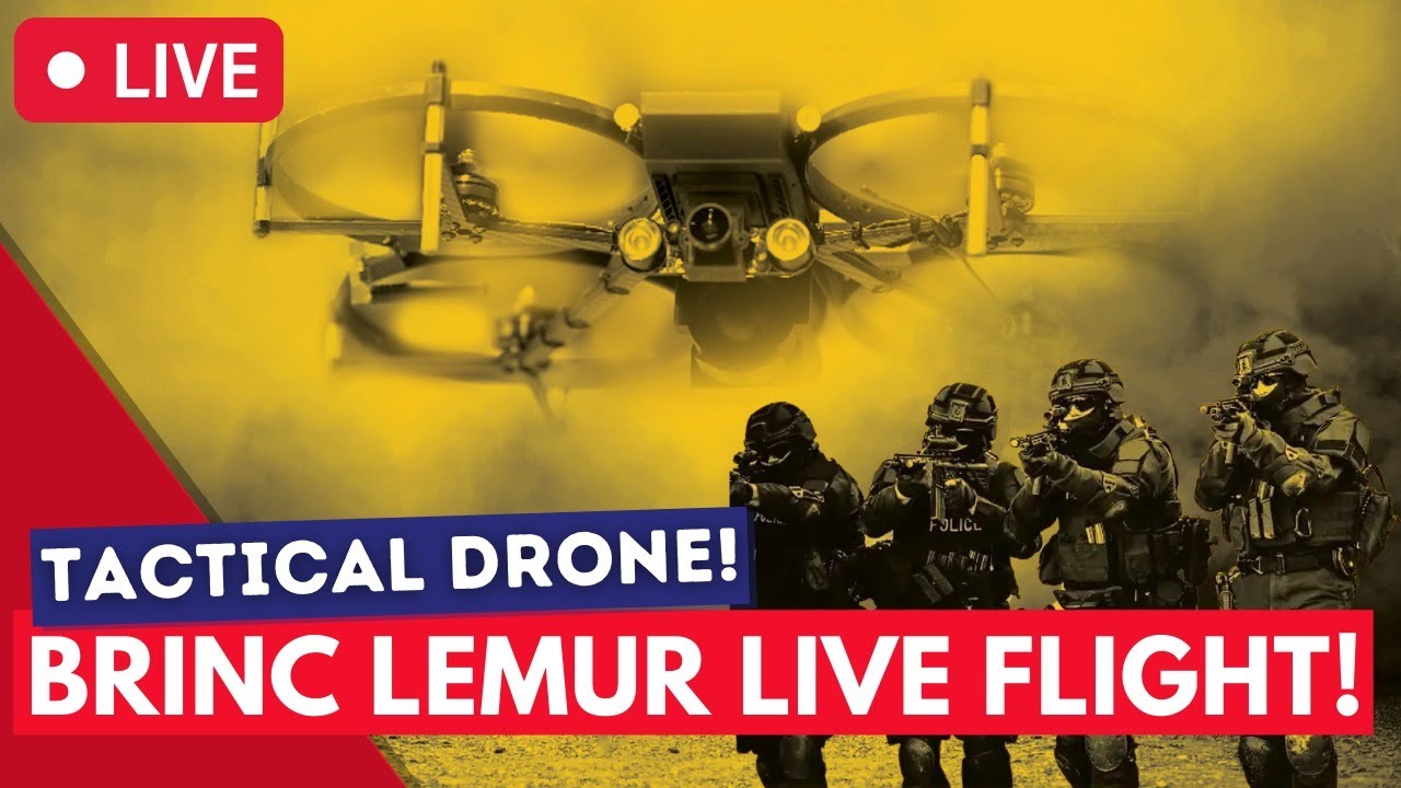 The Lemur Tactical Drone – Interview & Live Flight! Geeksvana Live ...