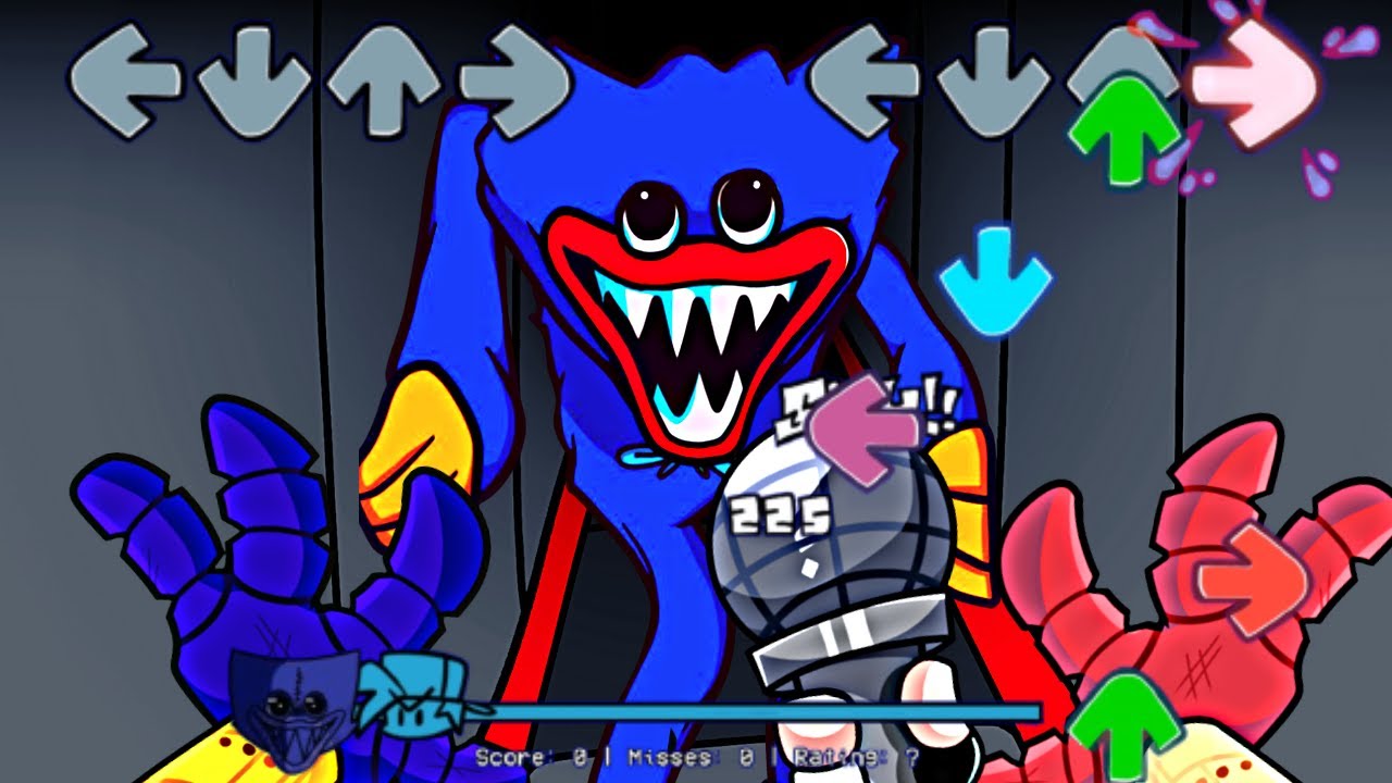 POV HUGGY WUGGY v.s. Friday Night Funkin || HUGGY WUGGY FNF - YouTube