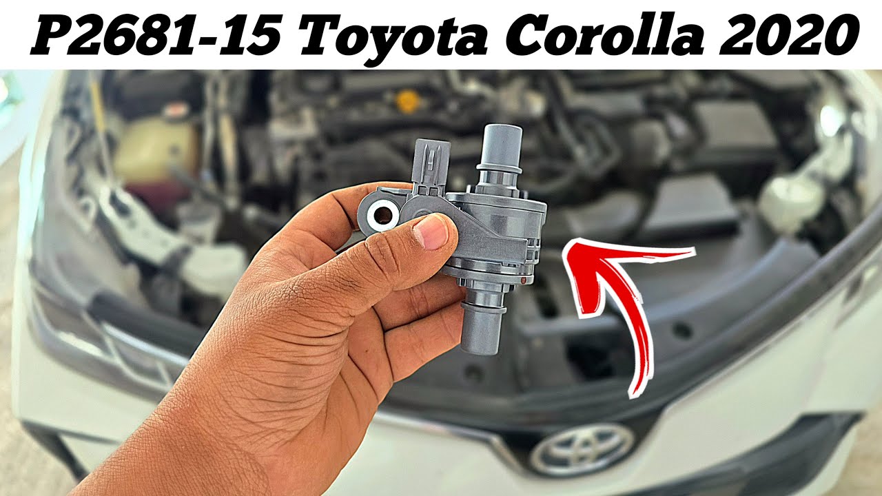 P2681-15 Toyota Corolla 2020 Coolant bypass valve circuit open or short ...