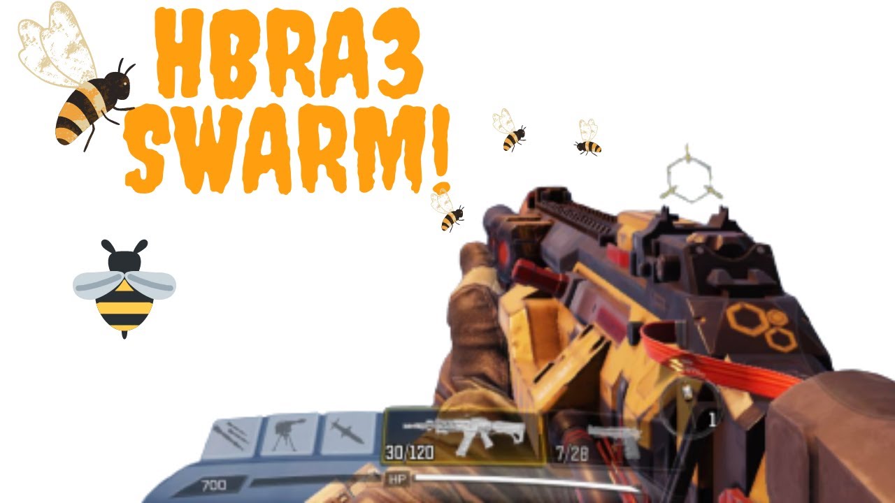 hbra3 swarm no recoil codm - YouTube