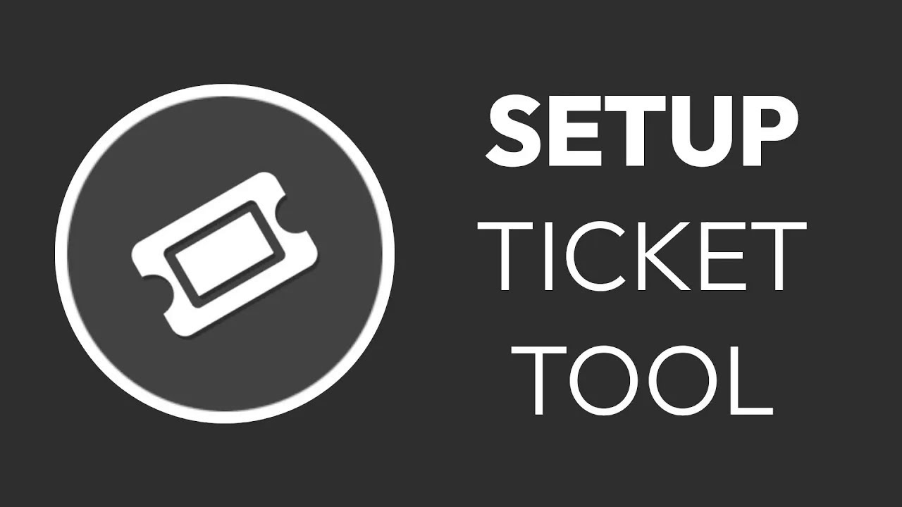 How To Setup Ticket Tool on Discord - Full Guide 2025 - YouTube