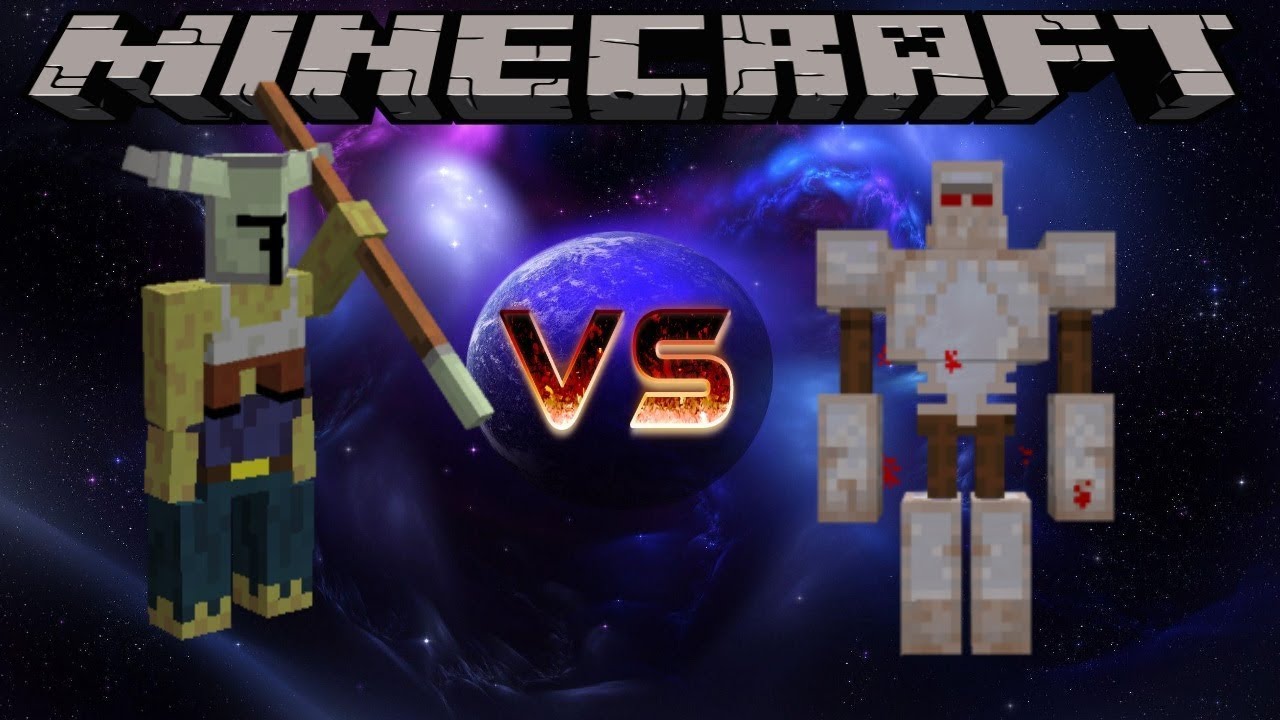 GOBLIN KNIGHT VS CARMINITE GOLEM - MINECRAFT 1.12.2 (MOB BATTLE) - YouTube