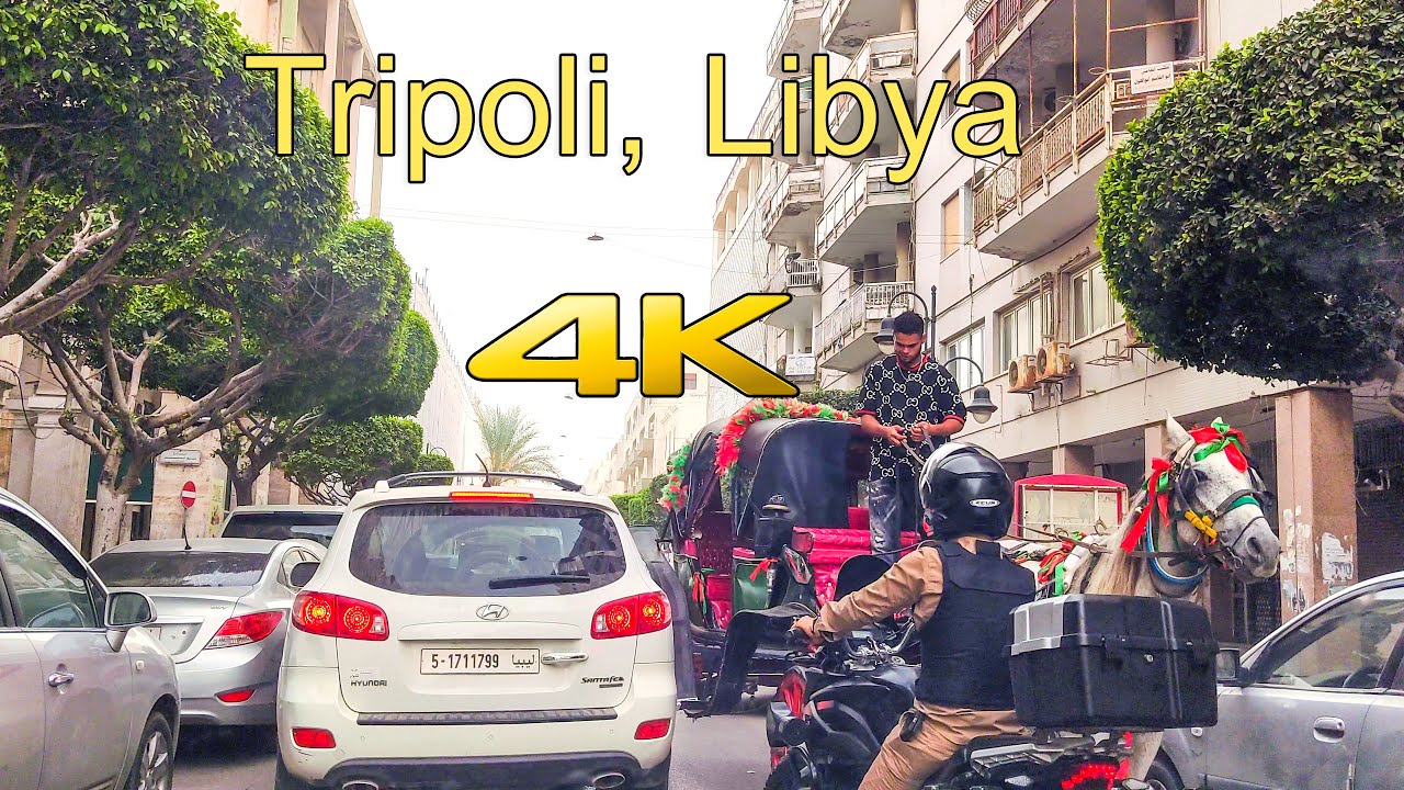 Tripoli, Libya City Center [4k] طرابلس, ليبيا وسط المدينة - YouTube