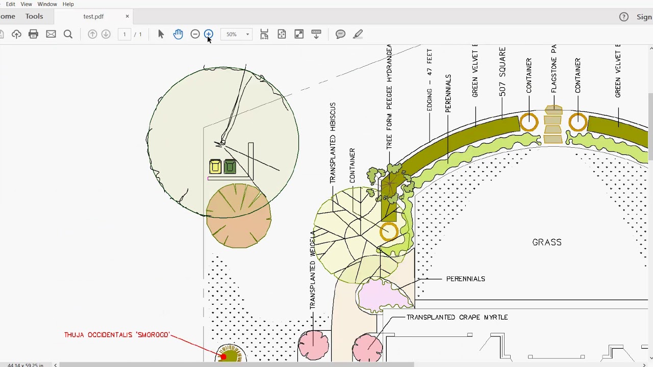 Manage transparency and true colors in landscape drawings - YouTube
