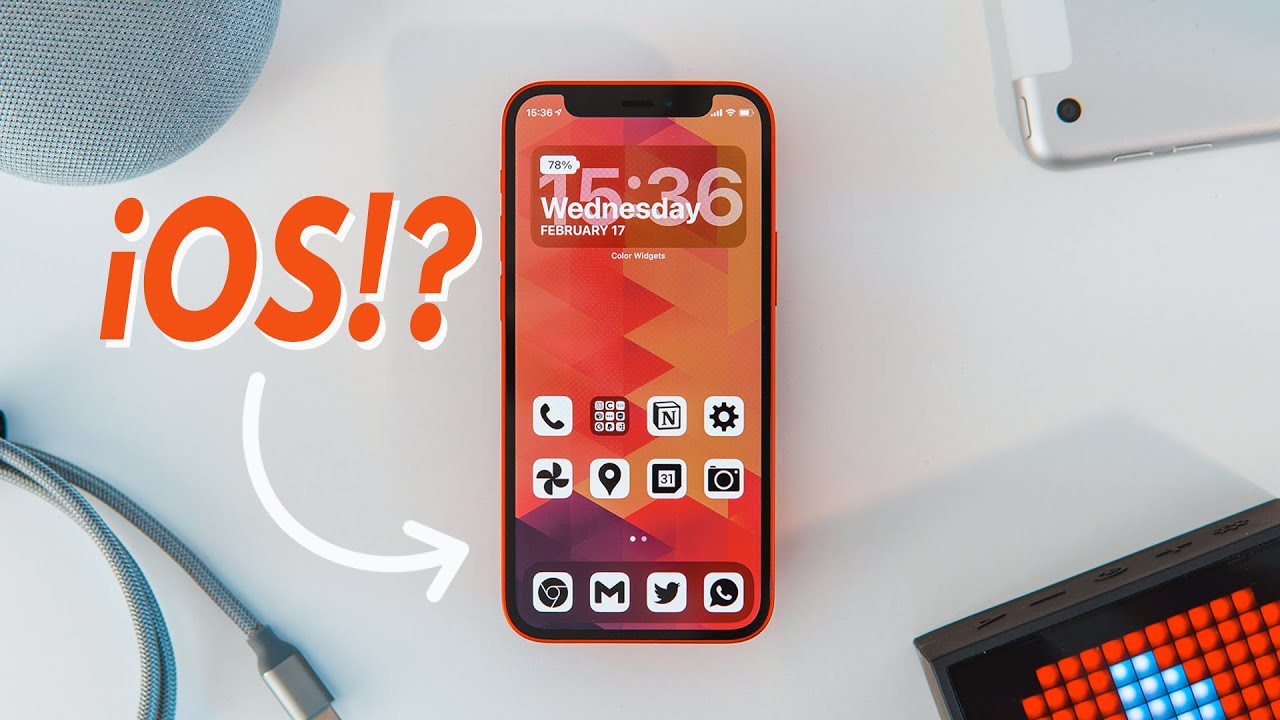 My Custom iOS 14 Home Screen Setup! [Step-by-Step Tutorial] - YouTube
