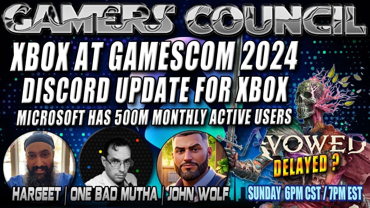 XBOX GOING ALL IN AT GAMESCOM 2024 | HARGEET CHANI | ONE BAD MUTHA ...