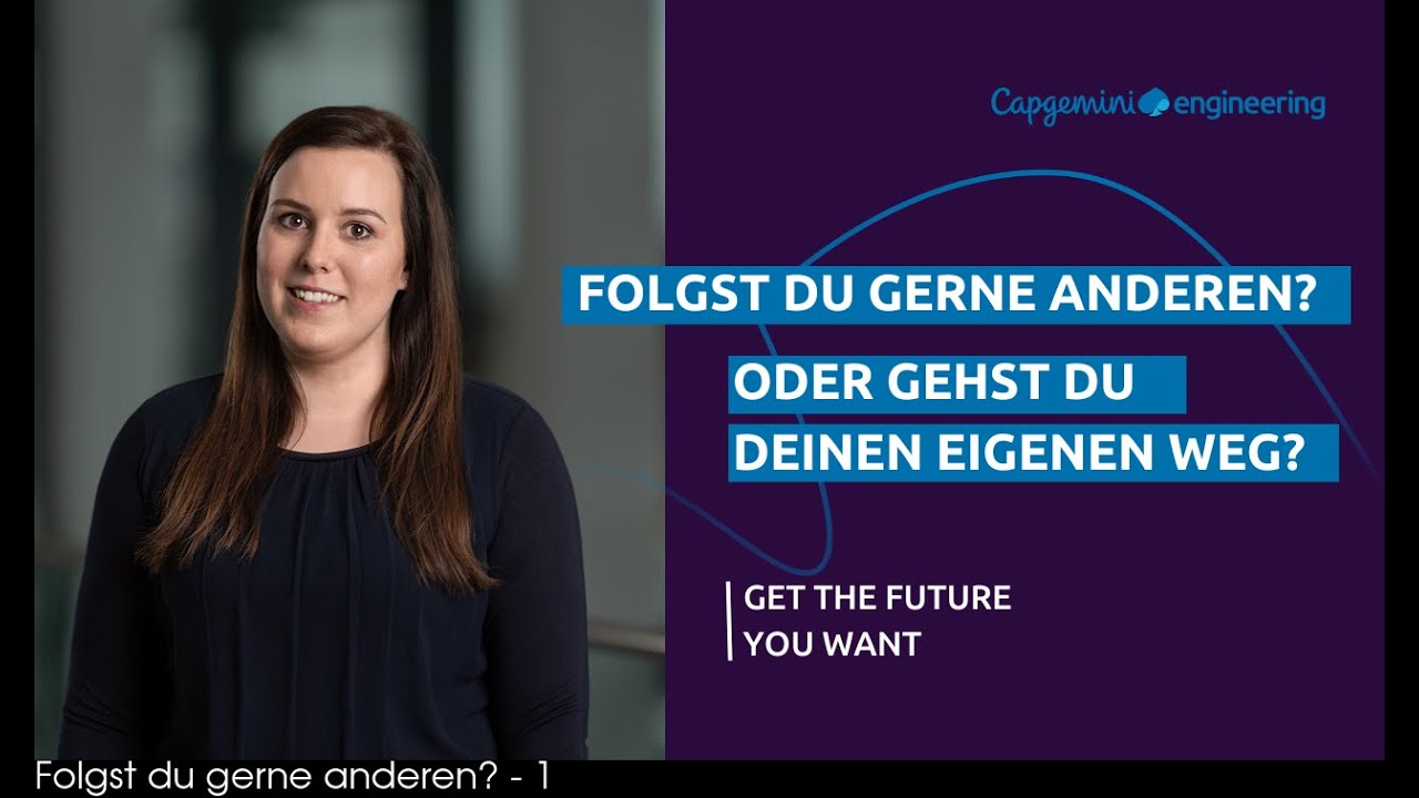 Lerne unser Team bei Capgemini Engineering kennen - Vanessa - YouTube