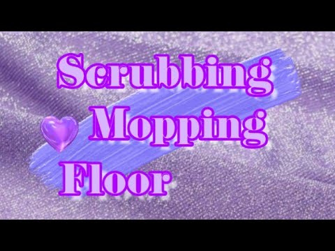 Scrubbing/Mopping, Floor ~Asmr 《TikTok》•Compilation• (18) - YouTube