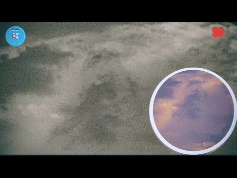 Terlihat Ada Penampakan Awan Aneh , Saat Ngarit Rumput