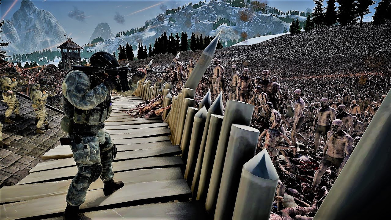 Demons Attack Elite Forces holding Viking Village Base l UEBS 2 ...