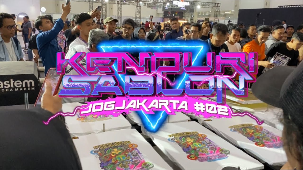 DAY 1 KENDURI : PENCATATAN REKOR MURI SABLON 101 WARNA DALAM 1 KAOS # ...