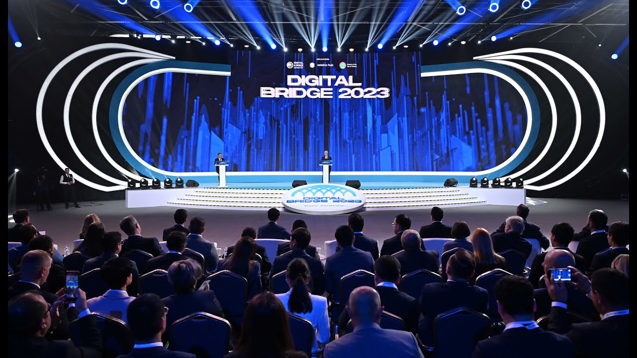 Қасым-Жомарт Тоқаевтың Digital Bridge форумындағы сөйлеген сөзі - YouTube