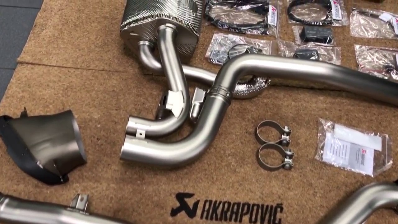 Akrapovic Exhaust-System for AMG GT-S - YouTube