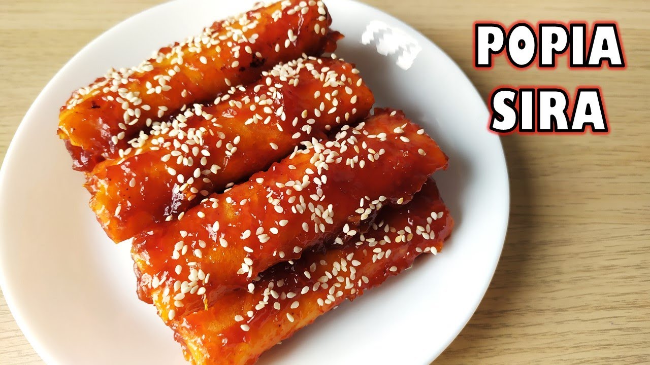 Popia Sira Sambal Manis, Pedas & Rangup - YouTube