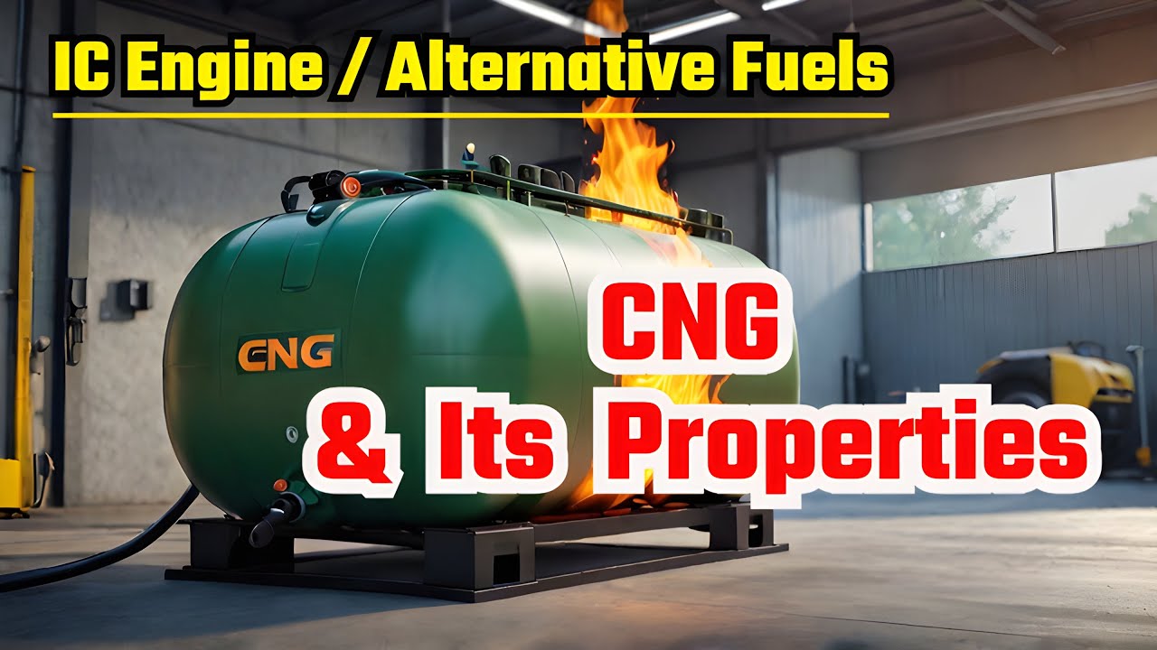 What is CNG and its properties | alternative fuels | ic engine - YouTube