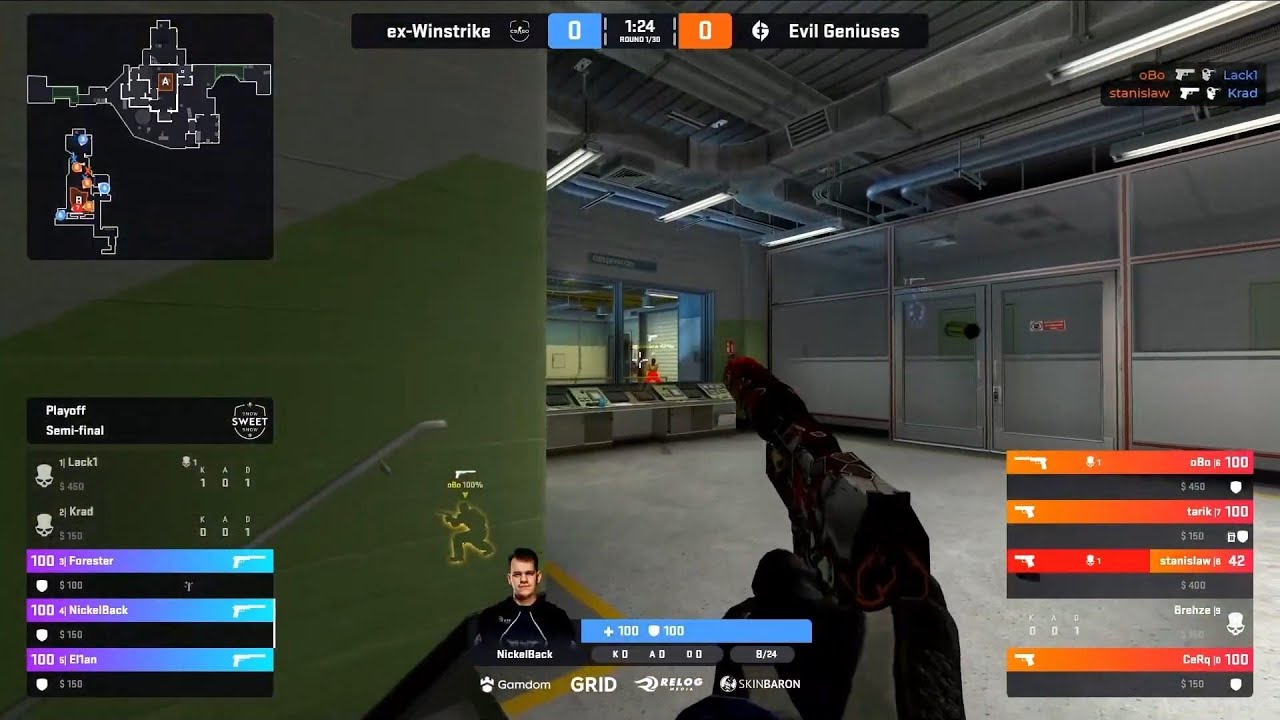 EG vs ex Winstrike CSGO HIGHLIGHTS !!! - YouTube
