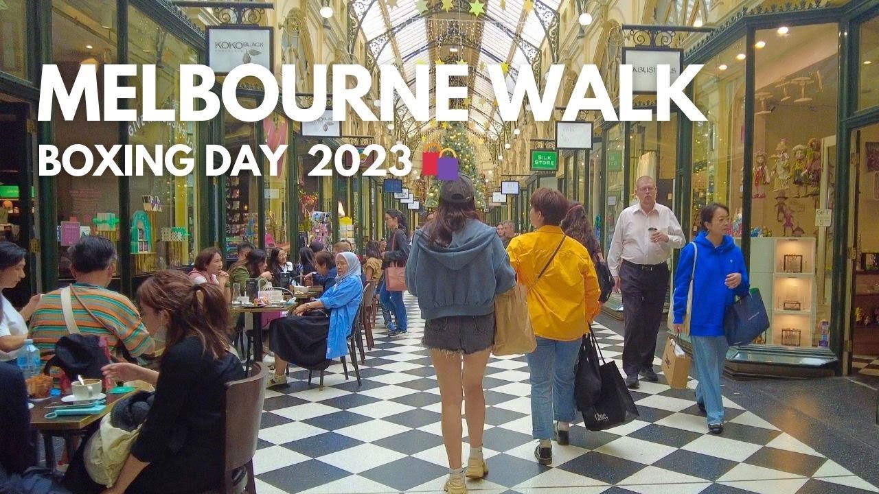 Boxing Day Walking Tour 2023 ⎮ Melbourne City Walk Boxing Day ⎮Boxing ...