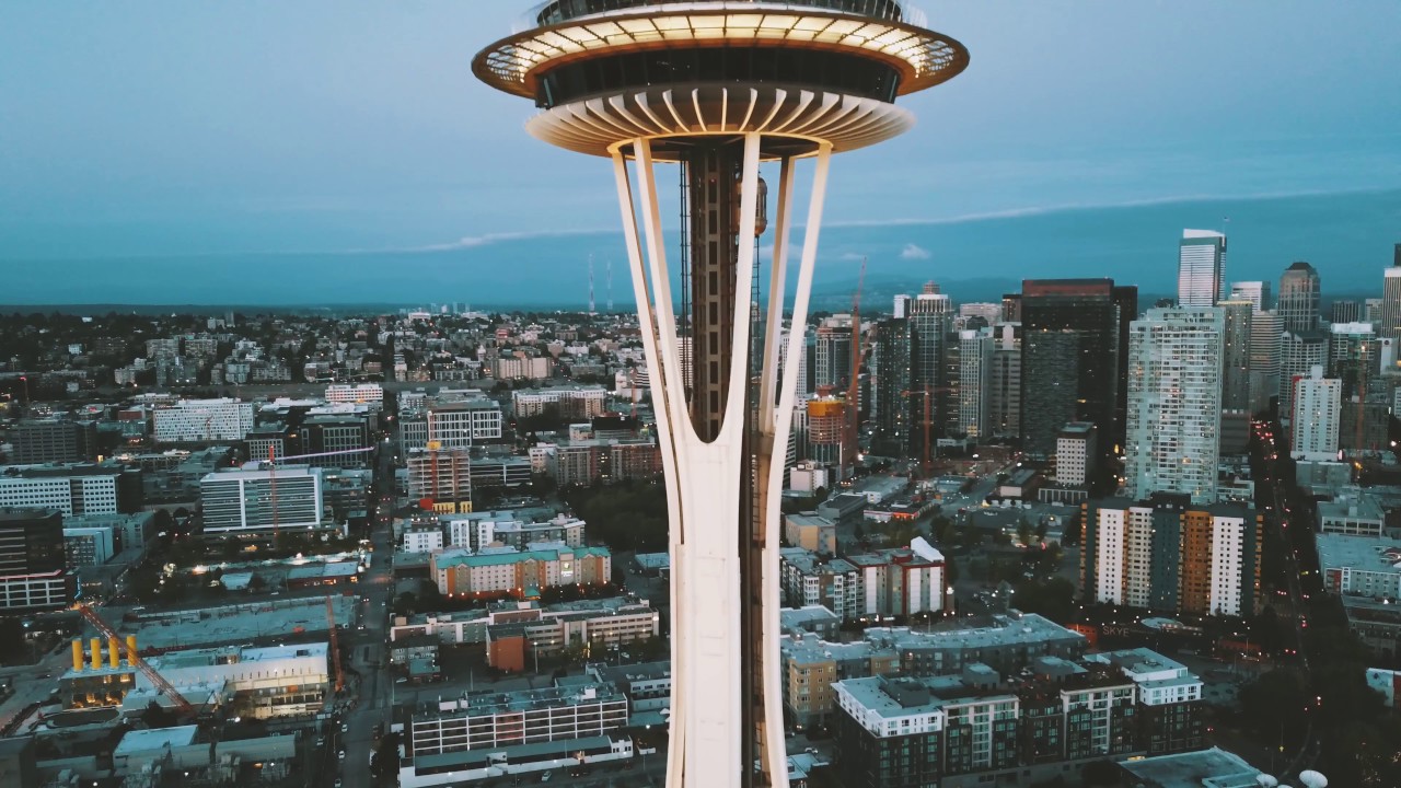 Seattle through a bird's eye! - Dji Mavic Pro (4K) - YouTube