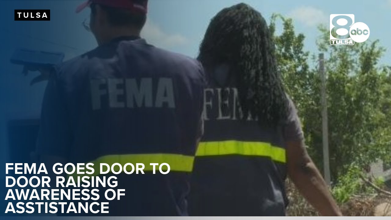 FEMA goes door to door raising awareness of assistance - YouTube