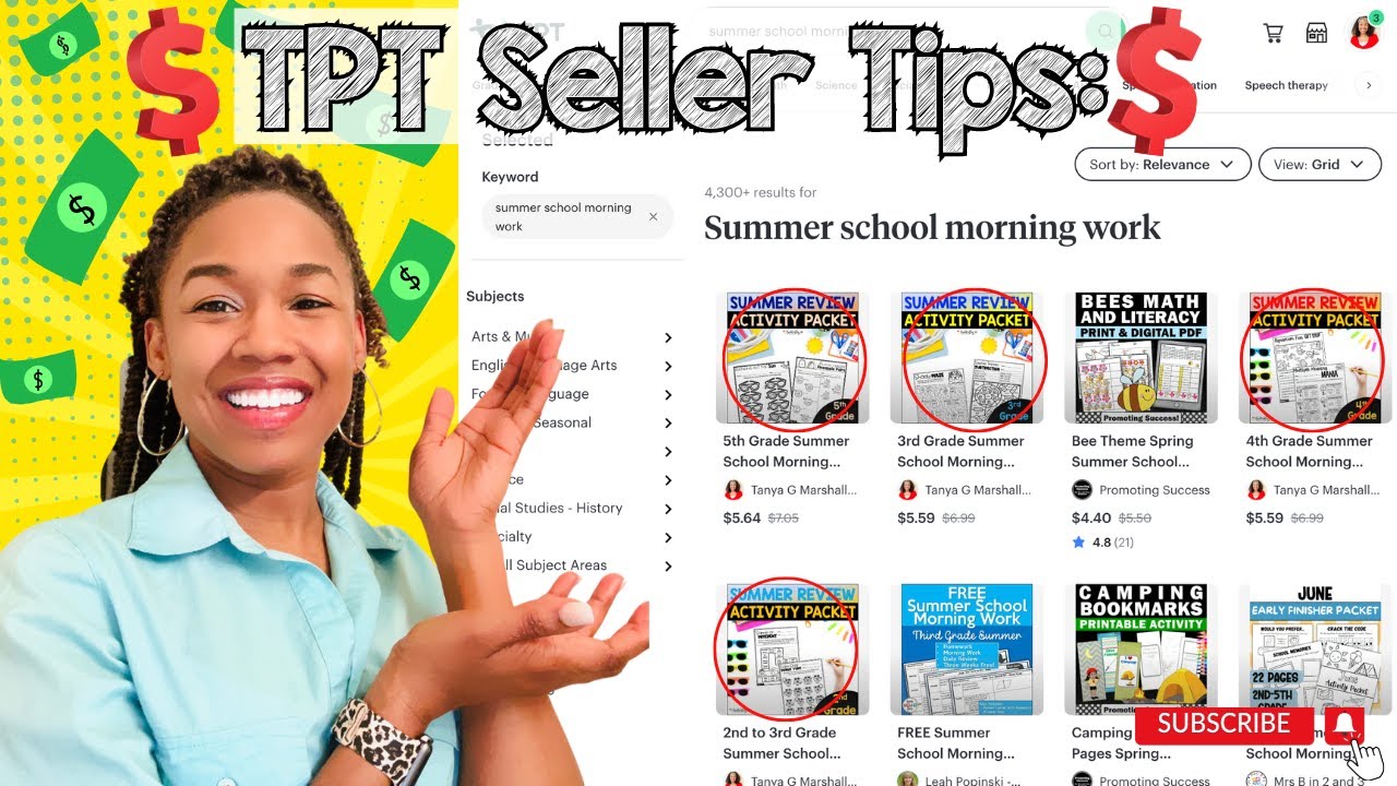 How to Get New TPT Products on Page 1 of Search Within Days Using YDP ...