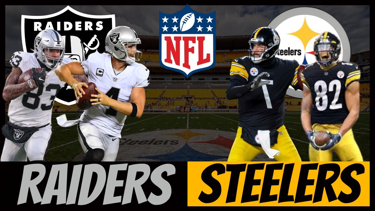 Las Vegas Raiders Vs Pittsburgh Steelers | Live Play By Play ...