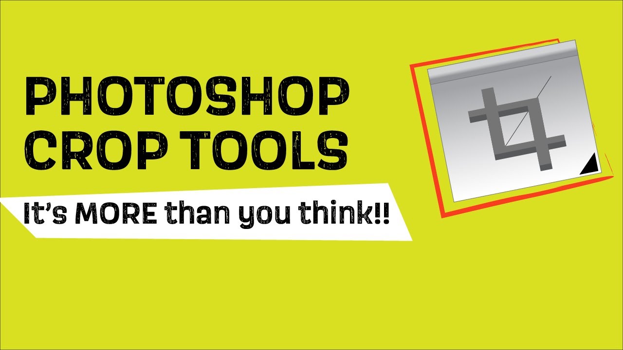 Adobe Photoshop Crop Tools Tutorial CC 2021 - YouTube