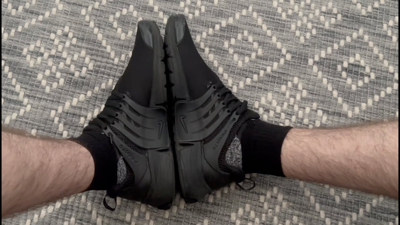 Shoeplay in Second Hand Nike Air Presto's - YouTube