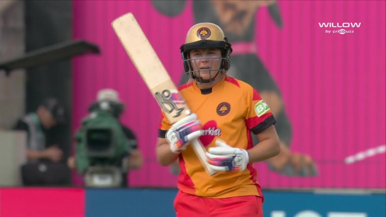 Sterre Kalis 47 runs vs Trent Rockets Women | 28th Match, BIPW VS TRRW ...