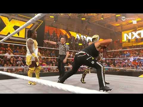 WWE NXT AXIOM & SCRYPTS VS BRANCO NIMA & LUCIEN PRICE 07/18/23 - YouTube