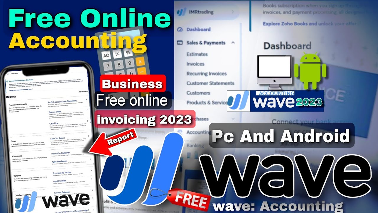 wave: accounting 2023 | Free invoicing & accounting software | free ...
