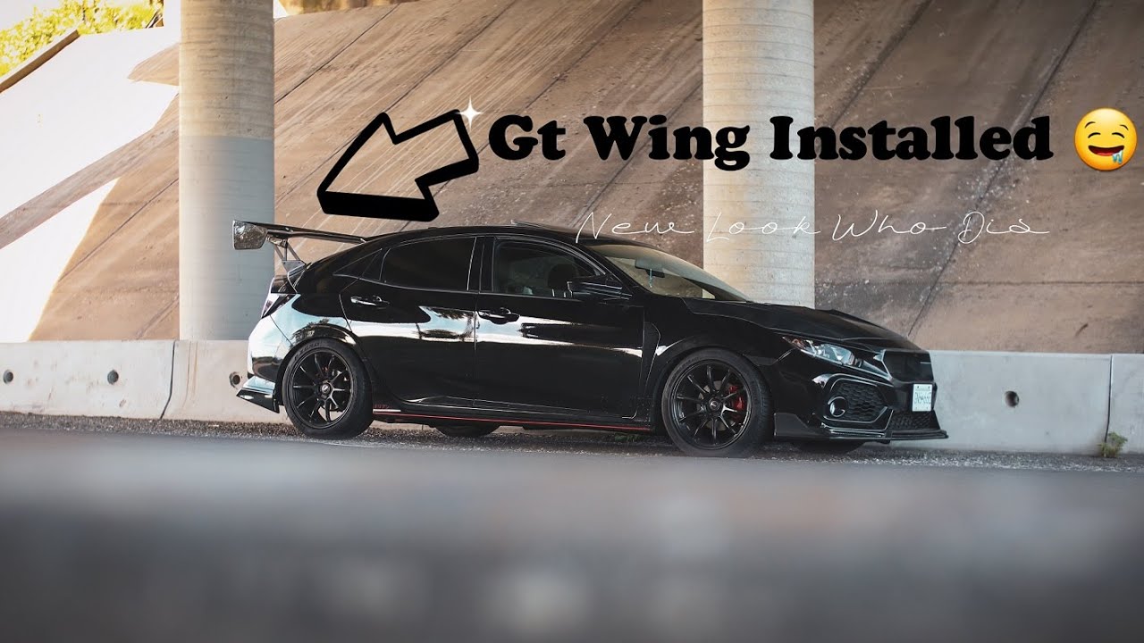 Best looking gt wing hatchback | 溫哥華第一台兩廂GT大尾翼運動版思域 - YouTube