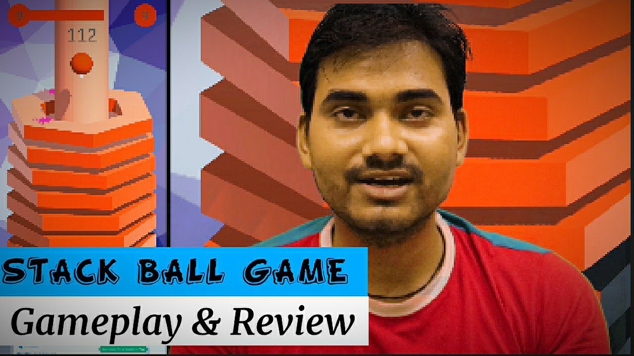 STACK BALL GAME GAMEPLAY & REVIEW MADE BY INDIE GAME DEVELOPER - YouTube