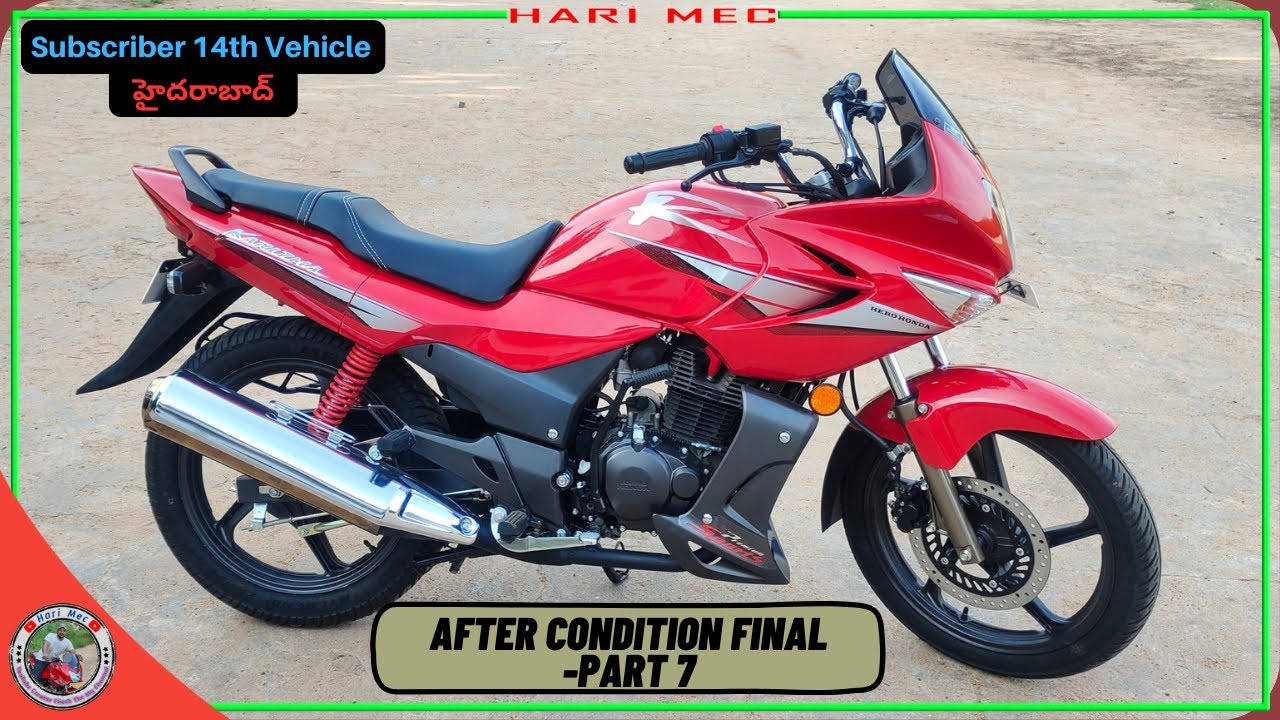 Karizma R (PART-7) Karizma R Oul Look After Full Restoration | Hari Mec ...