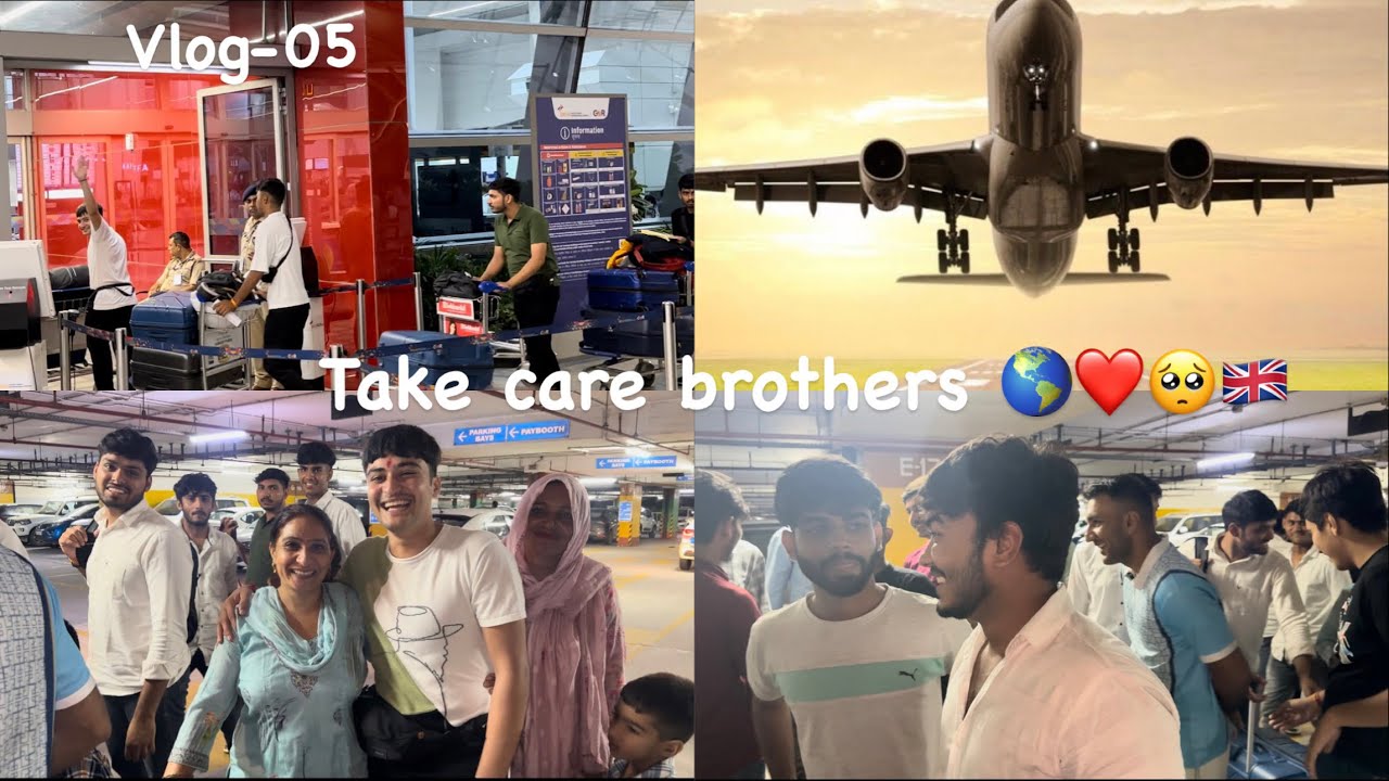 Across Borders with My Brothers🇮🇳-🇬🇧|take care brothers 🧿🥺 #vlog # ...