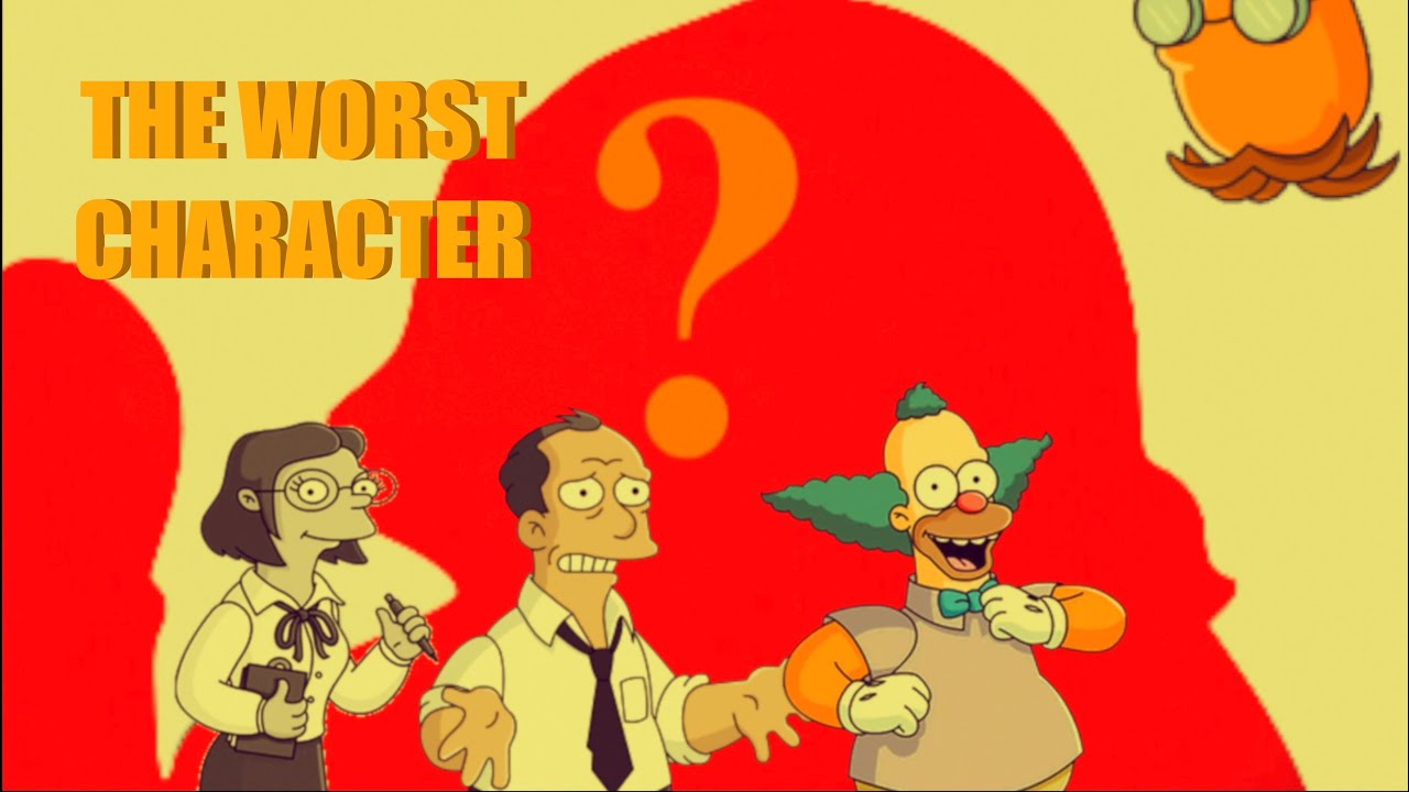 The Worst Character in The Simpsons - YouTube