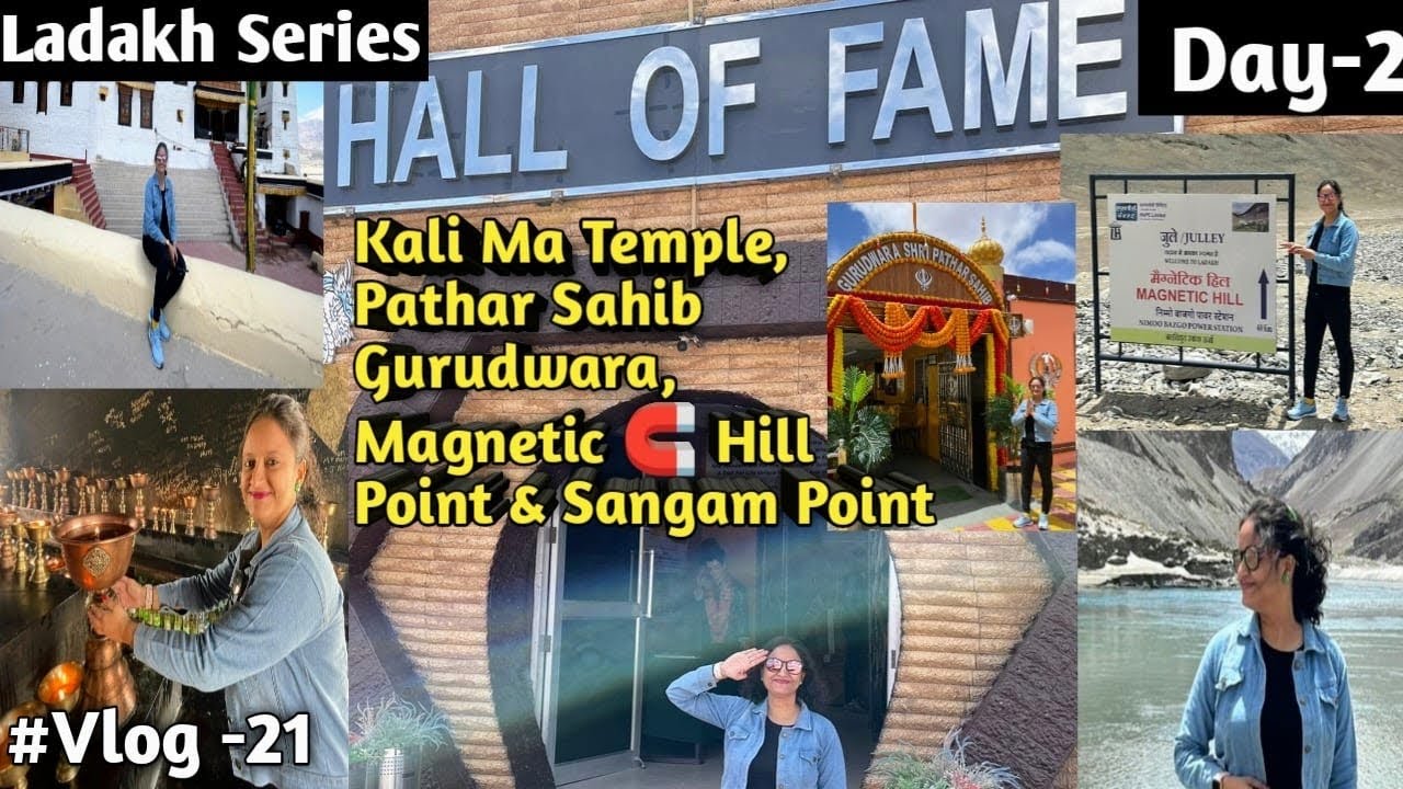 Hall Of Fame | kali Maa Temple | Pathar Sahib Gurudwara | Magnetic Hill ...