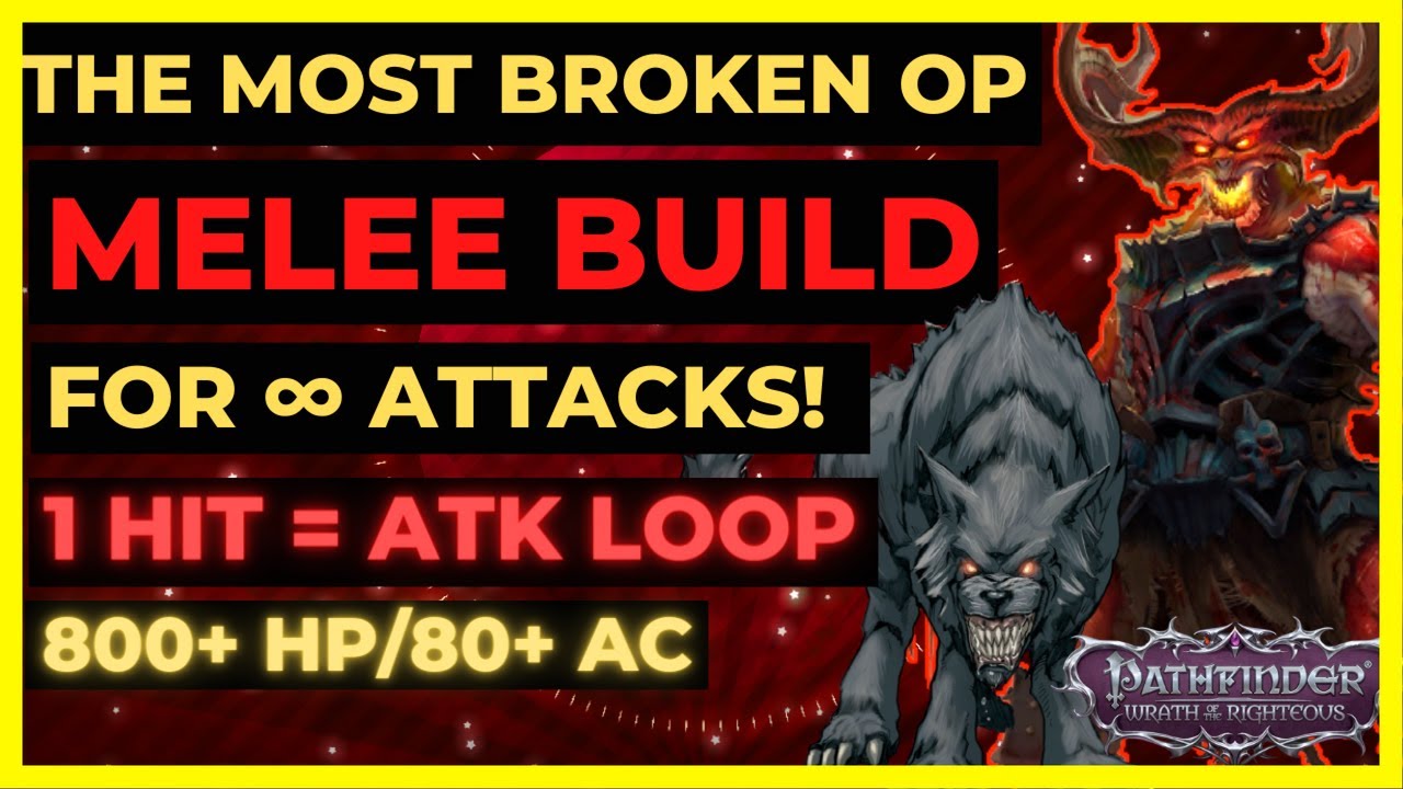 PF: WOTR EE - The MOST BROKEN OP MELEE BUILD For ∞ ATKS! 1 HIT = ATK ...
