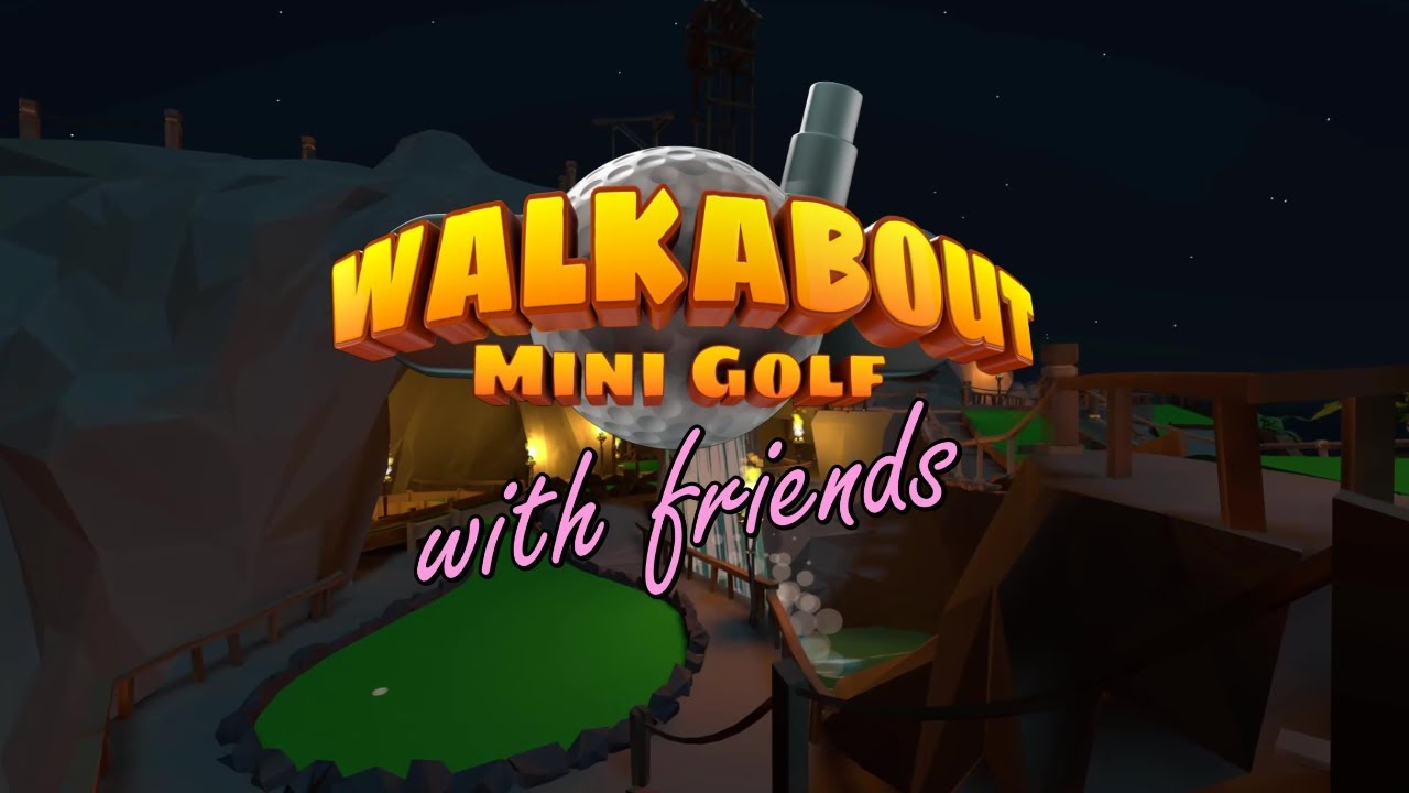 VR mini golf with friends (so many clam puns...) - YouTube