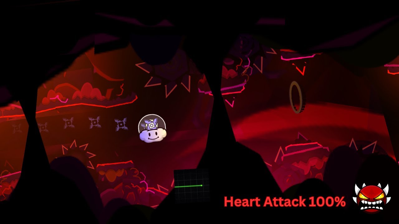 Heart Attack 100% | Geometry Dash - YouTube