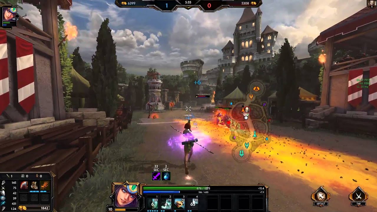 Smite Gameplay 1. Neith vs. AMC - YouTube