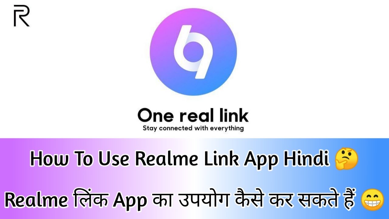 Realme Link App 😁 | How To Use Realme Link App Hindi 🤔 ~ Rocko RJ 🥺 ...