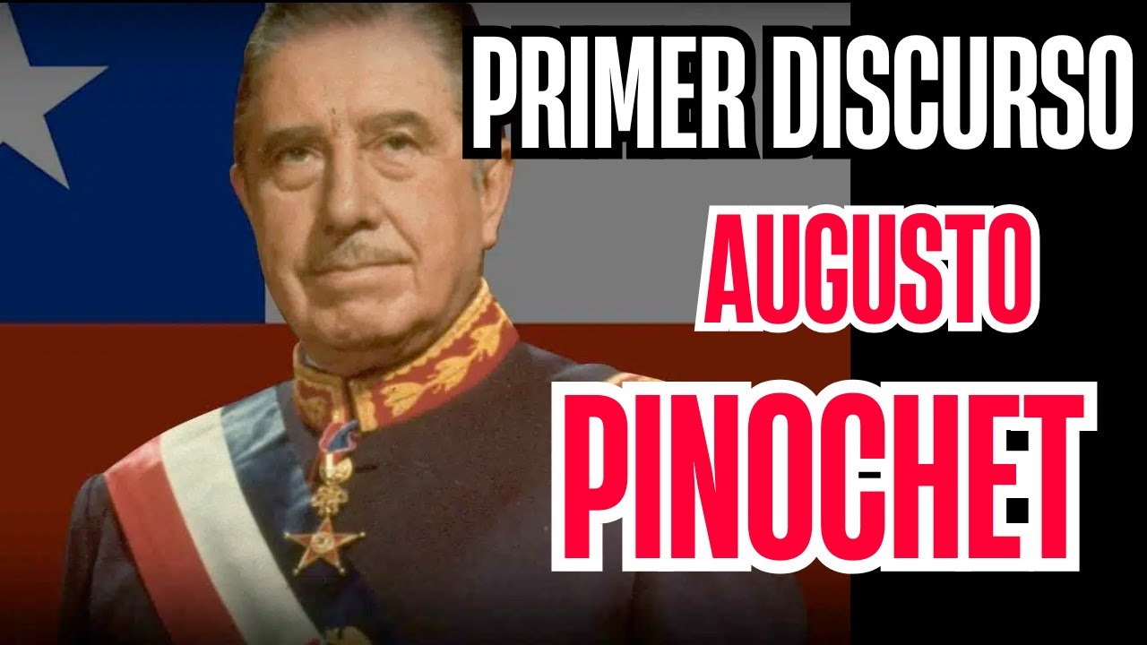 Discurso del General Pinochet - Octubre, 1973 - YouTube