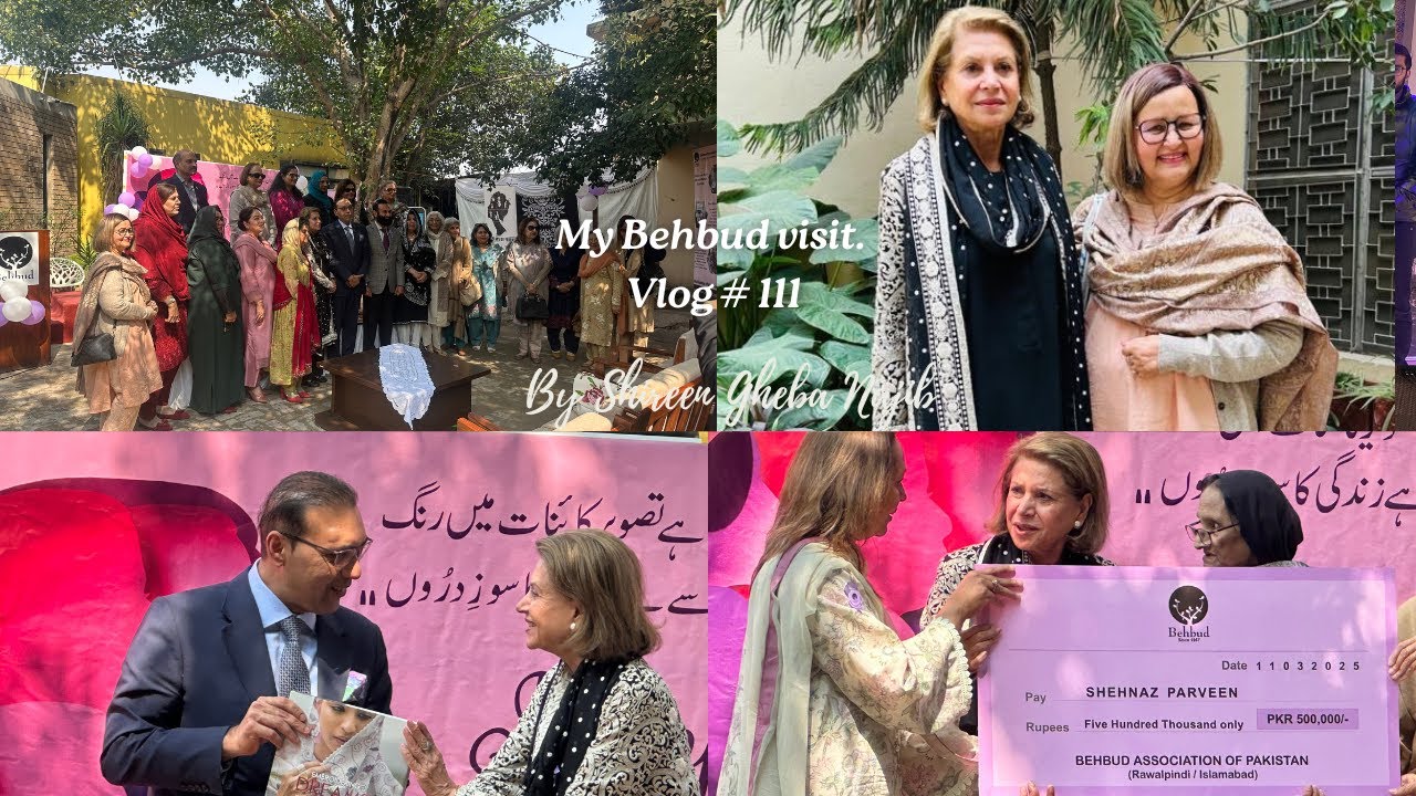 #111 vlog: My visit to Behbud on Women's Day. - YouTube