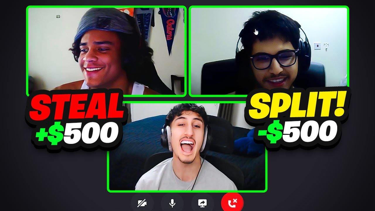 $10,000 Split Or Steal! - YouTube