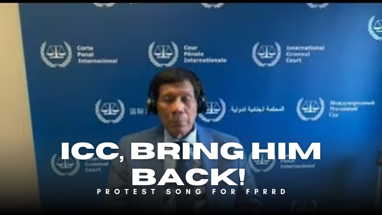 ICC, BRING HIM BACK! #protestsong #tributesong #duterte - YouTube