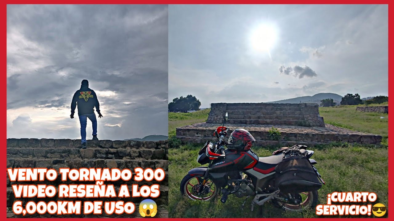 VENTO TORNADO 300 VIDEO RESEÑA A LOS 6,000KM DE USO 😱 ¡CUARTO SERVICIO ...