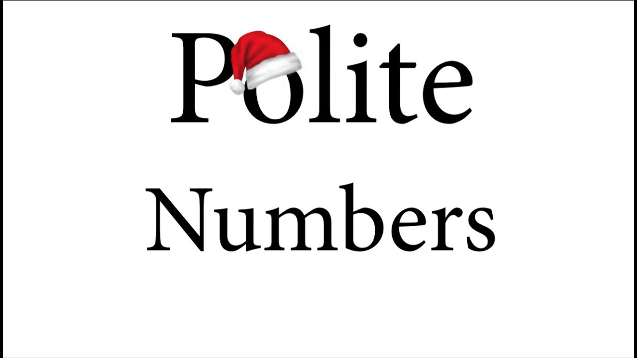 Polite Numbers YouTube polite-numbers-youtube