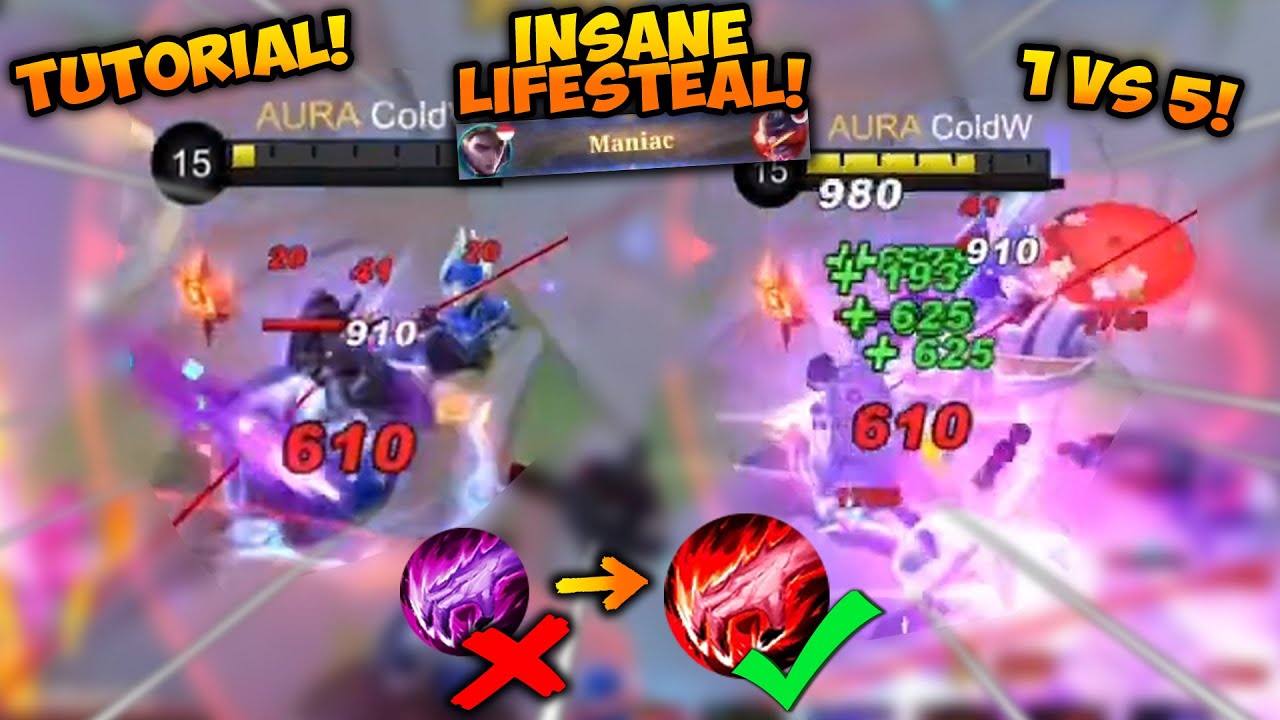 TUTORIAL ALUCARD COLD!!! EMBLEM BY1 + RETRI MERAH!!! - YouTube