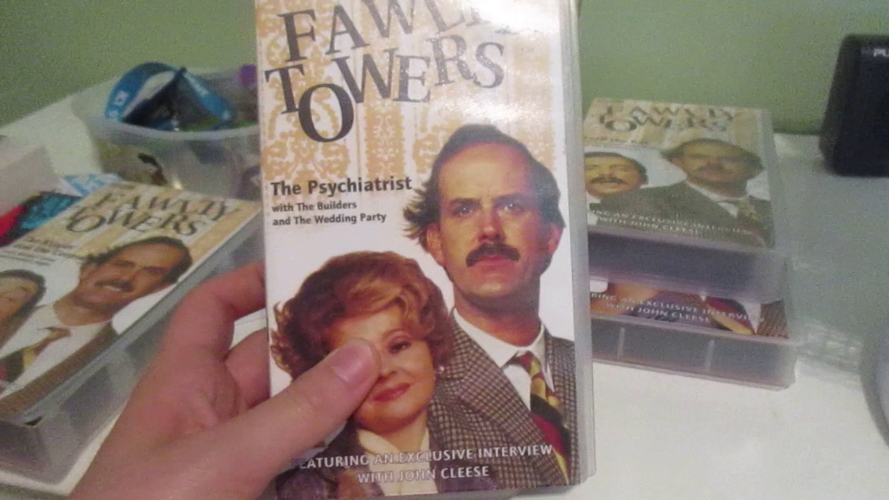fawlty towers vhs collection from may - YouTube