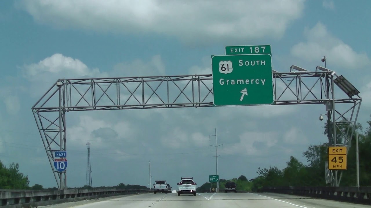2019 04 29 25 Interstate Highway 10, Louisiana - YouTube